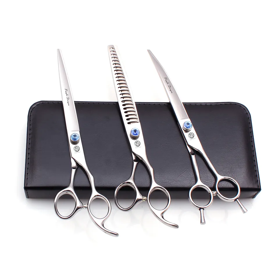 SET DE TIJERAS PARA PERRO - 3 UN 8 IN - Todo peluquería canina │ ELOIBY